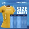 Panduan Ukuran Jersey - Size Chart Guideline